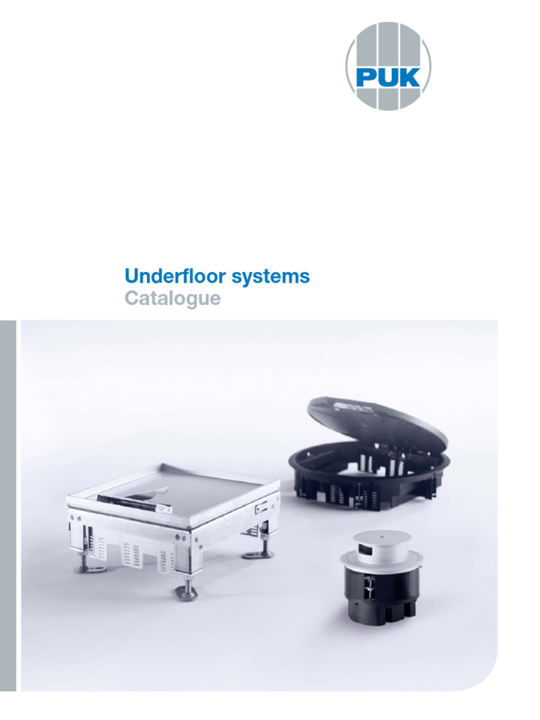 PUK Underfloor Systems Catalogue | PDF | Technology & Engineering