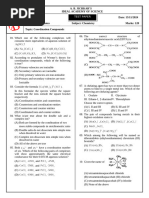 Coordination Compounds PYQS | PDF | Coordination Complex | Ligand