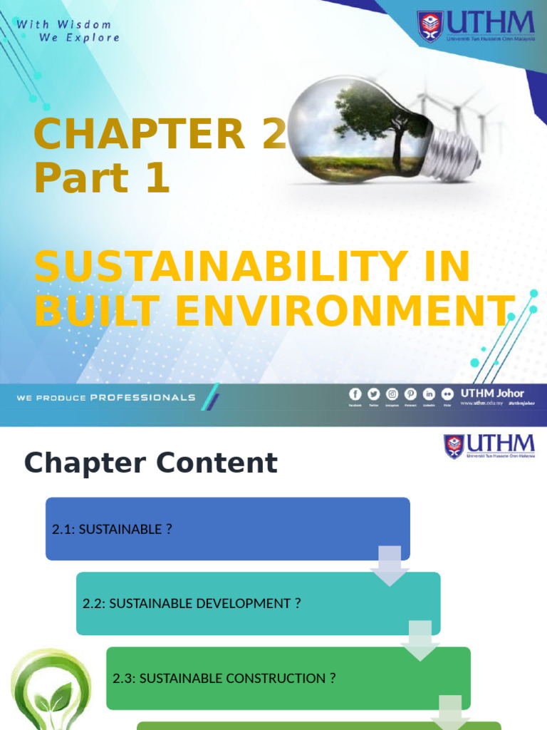 Sustainability in Built Environment | PDF | Sustainability | Recycling