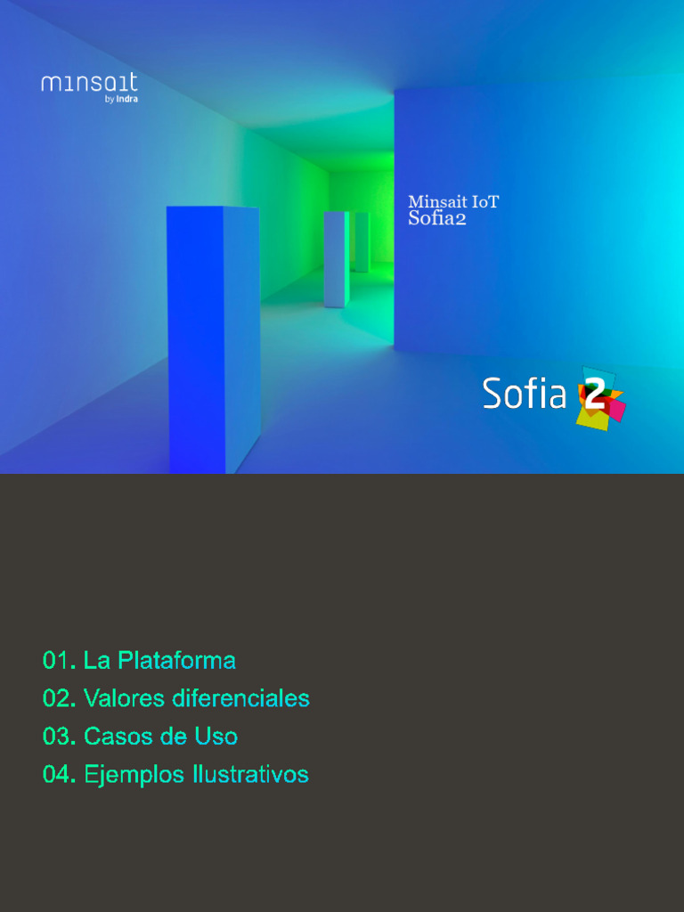 Minsait IoT Sofia2 | PDF | Internet de las Cosas | Computación en la nube