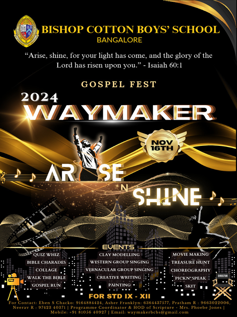 WAYMAKER New 2024 - Poster | PDF
