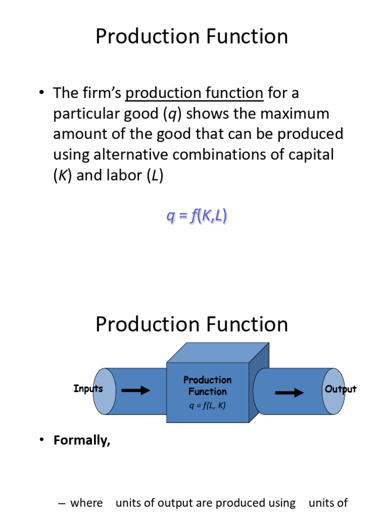On Production | PDF | Production Function | Economies