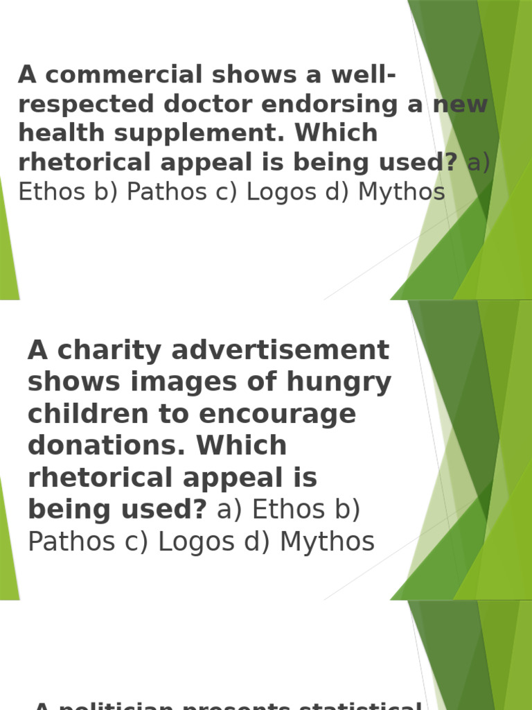 Ethos, Pathos, Logos | PDF | Finance & Money Management