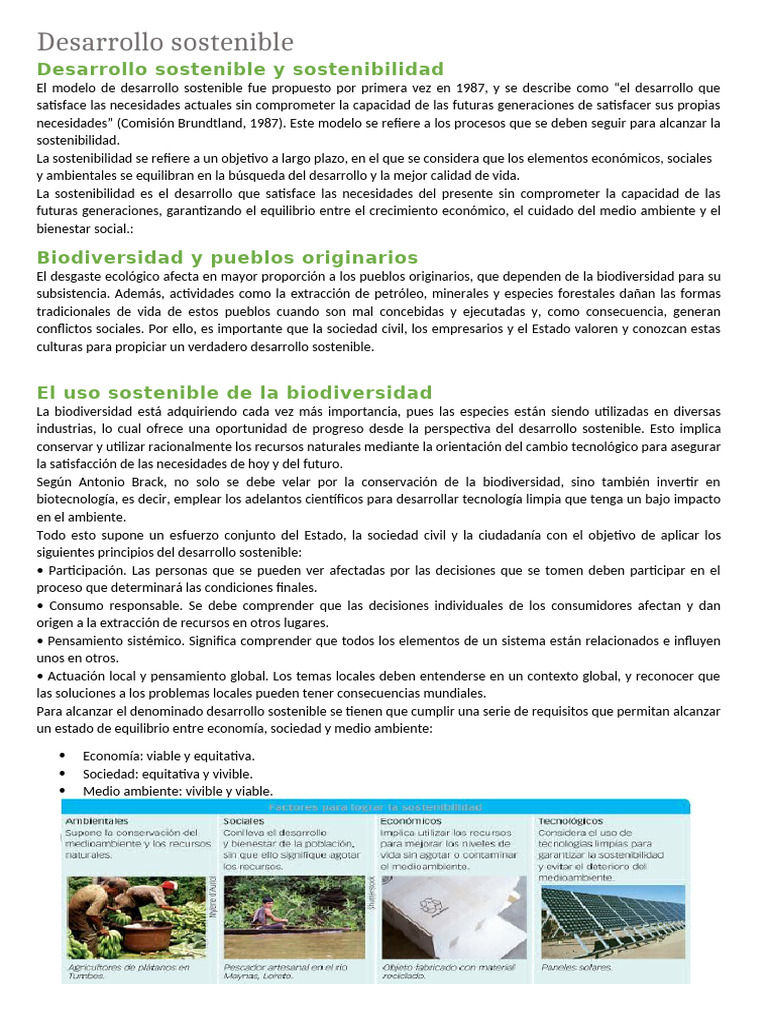 Modulo | PDF | Sustentabilidad | Desarrollo sostenible