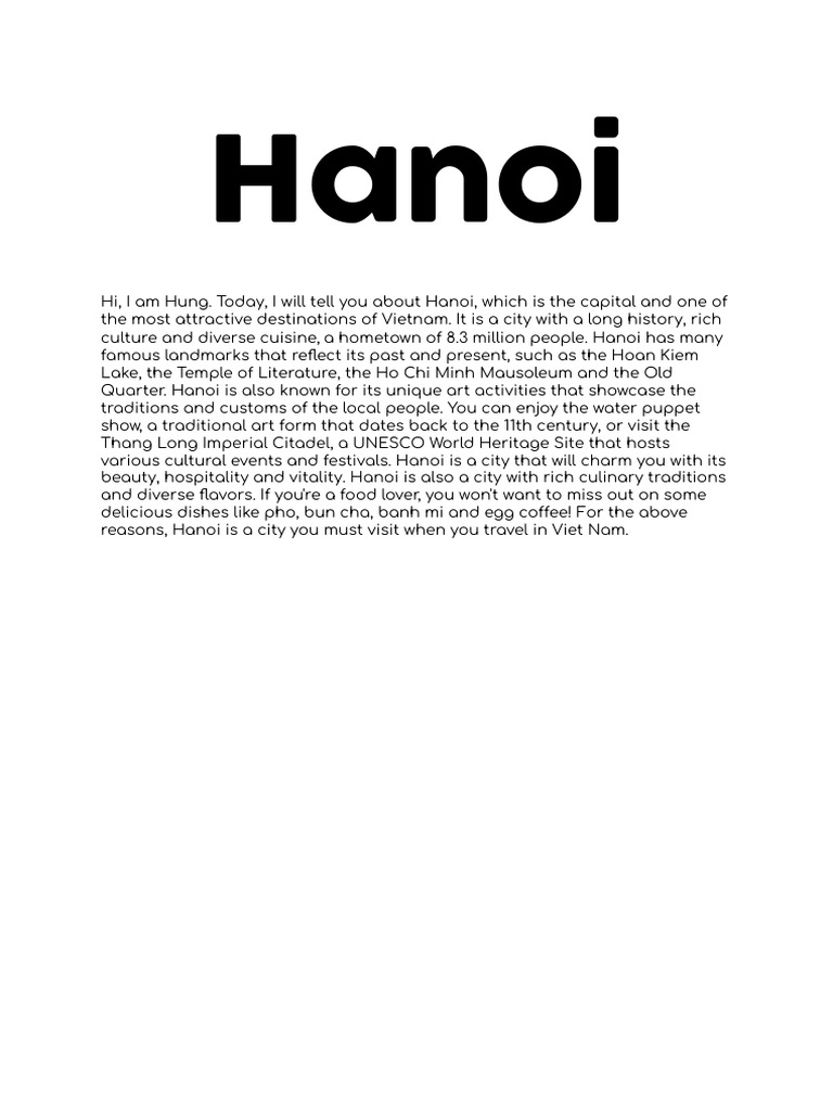 Hanoi | PDF
