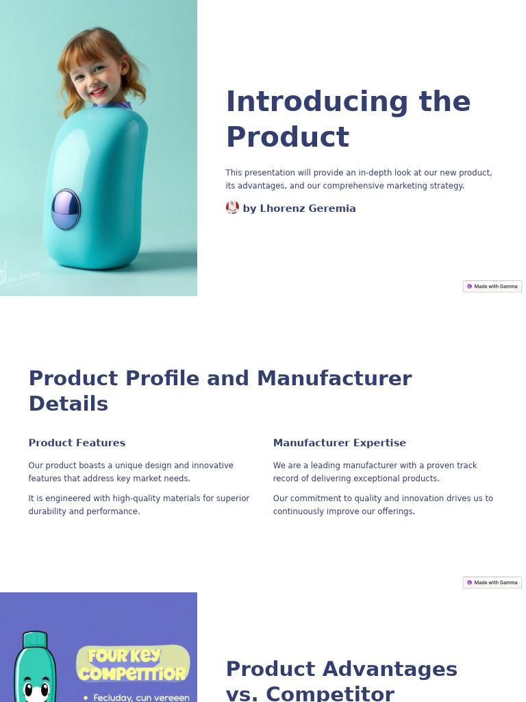 New Product Marketing Strategy Overview | PDF | Target Audience | Marketing