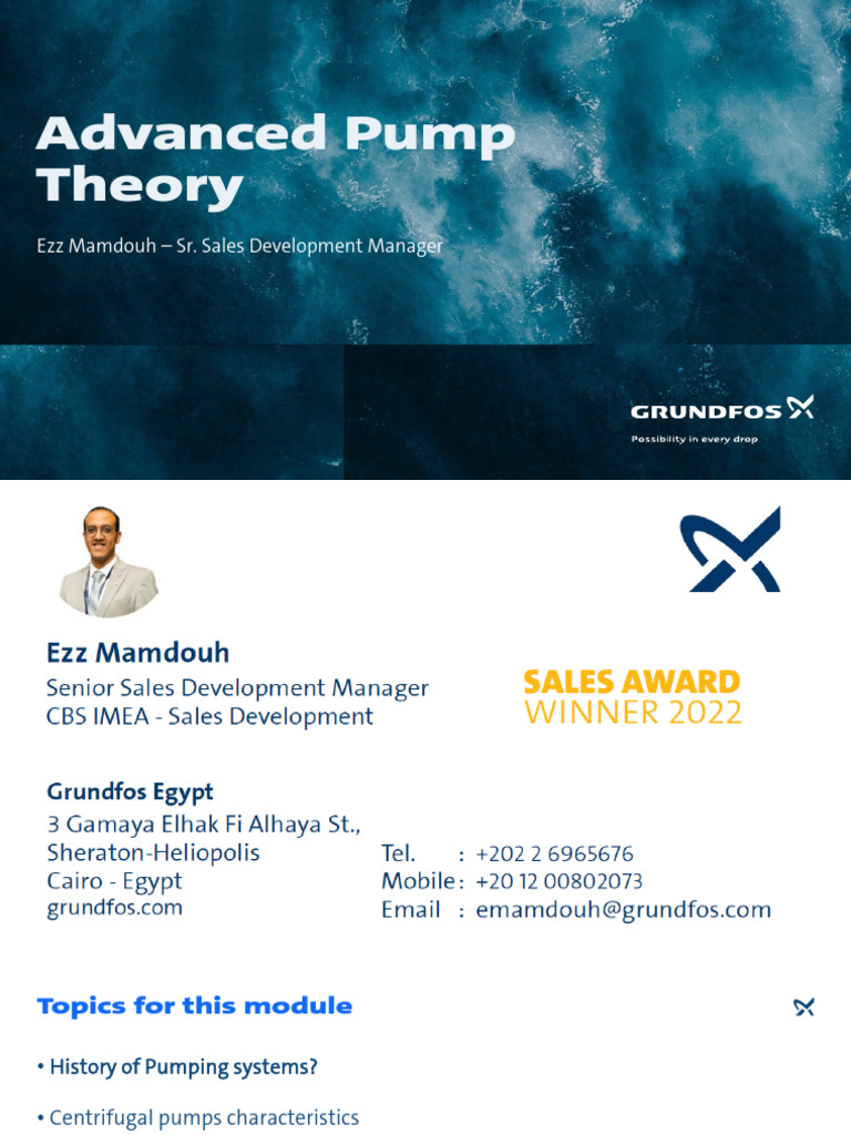 Centrifugal Pump Fundamentals | PDF | Pump | Applied And ...