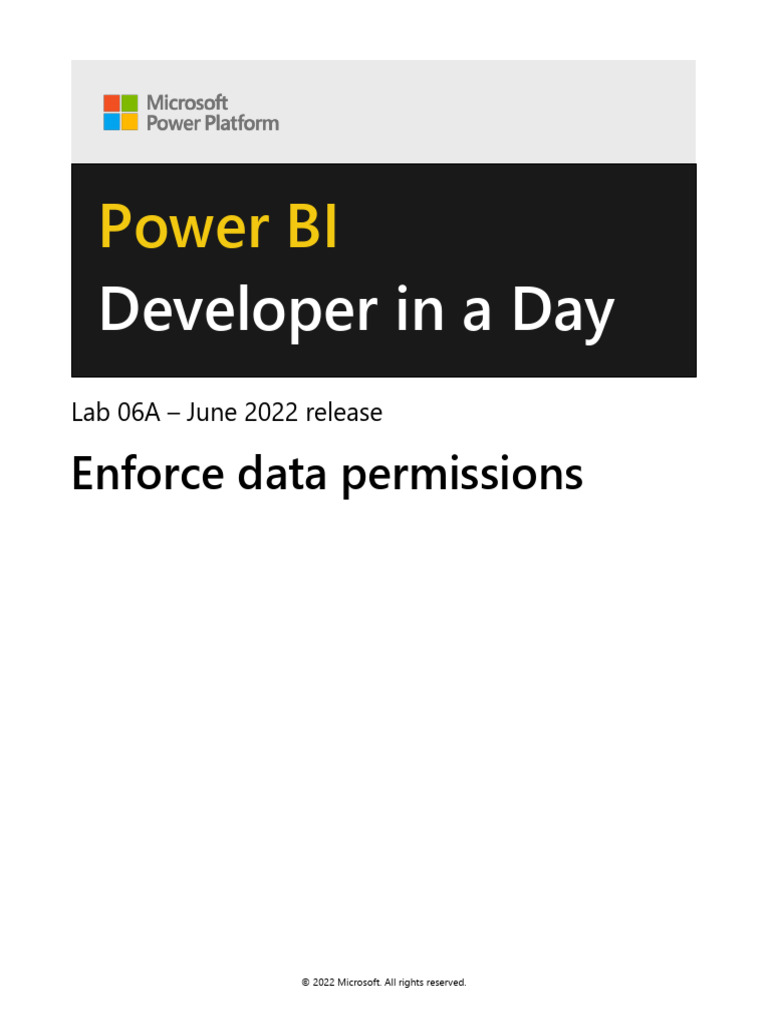PowerBIDevIAD_Lab06A | PDF | Application Software | Microsoft