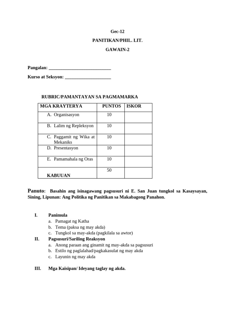 Gawain 2 Kasaysayan Sining | PDF