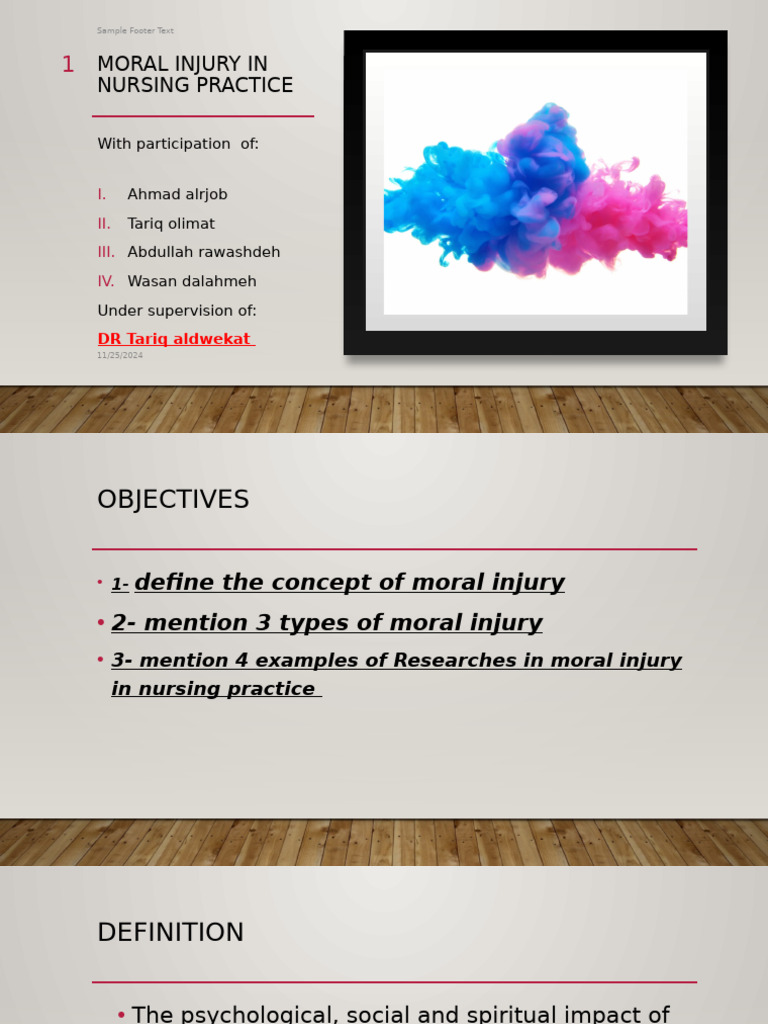 Understanding Moral Injury in Nursing | PDF | Health Professional ...
