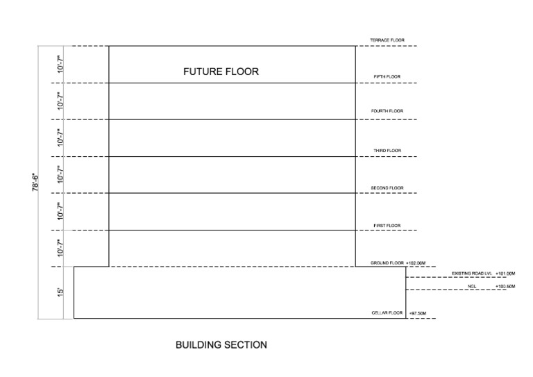 School Building - Section | PDF