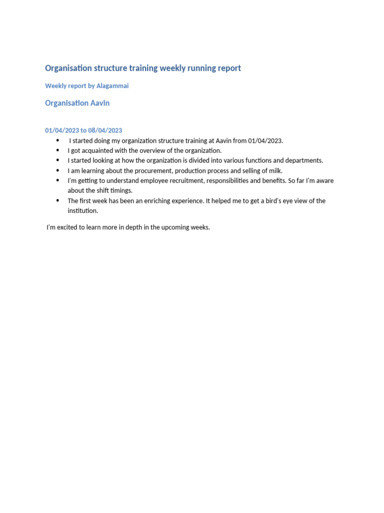 Ost Weekly Report-WPS Office | PDF