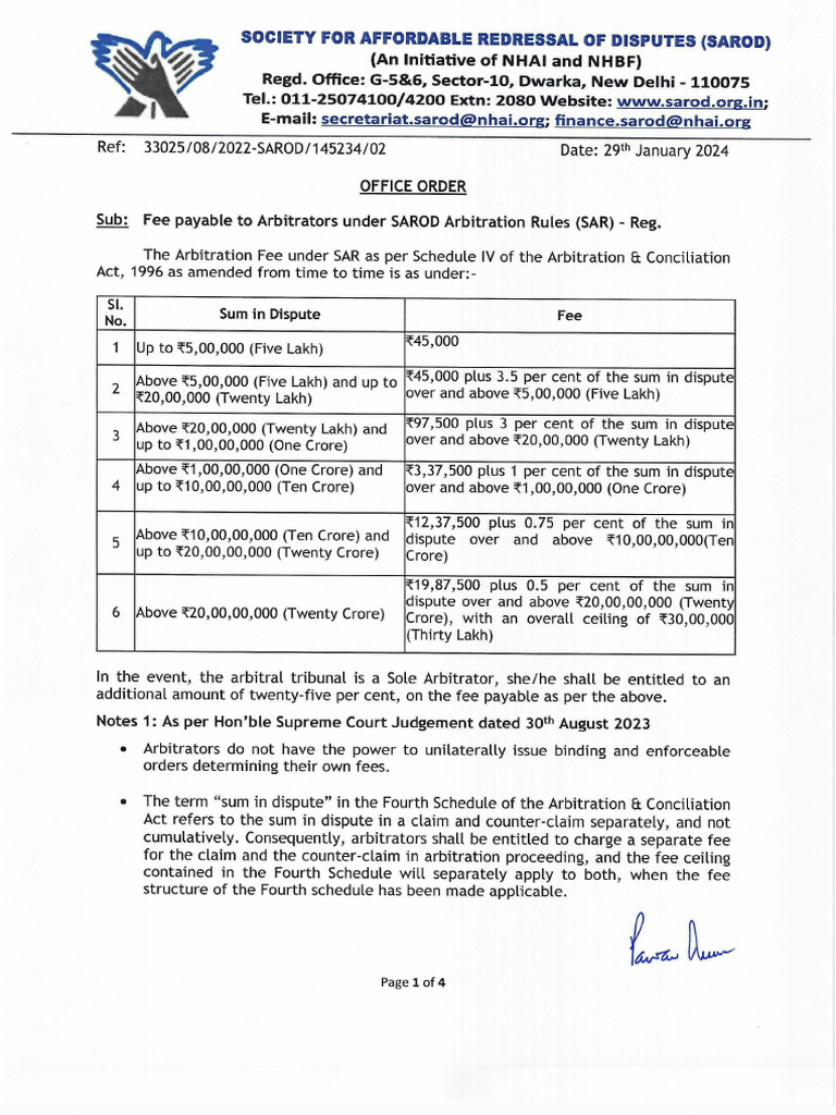 Fee Structures | PDF