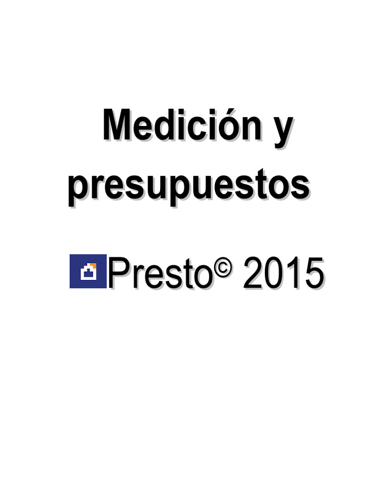 Guía para Crear Presupuestos en Presto | PDF | Presupuesto | Ventana (informática)
