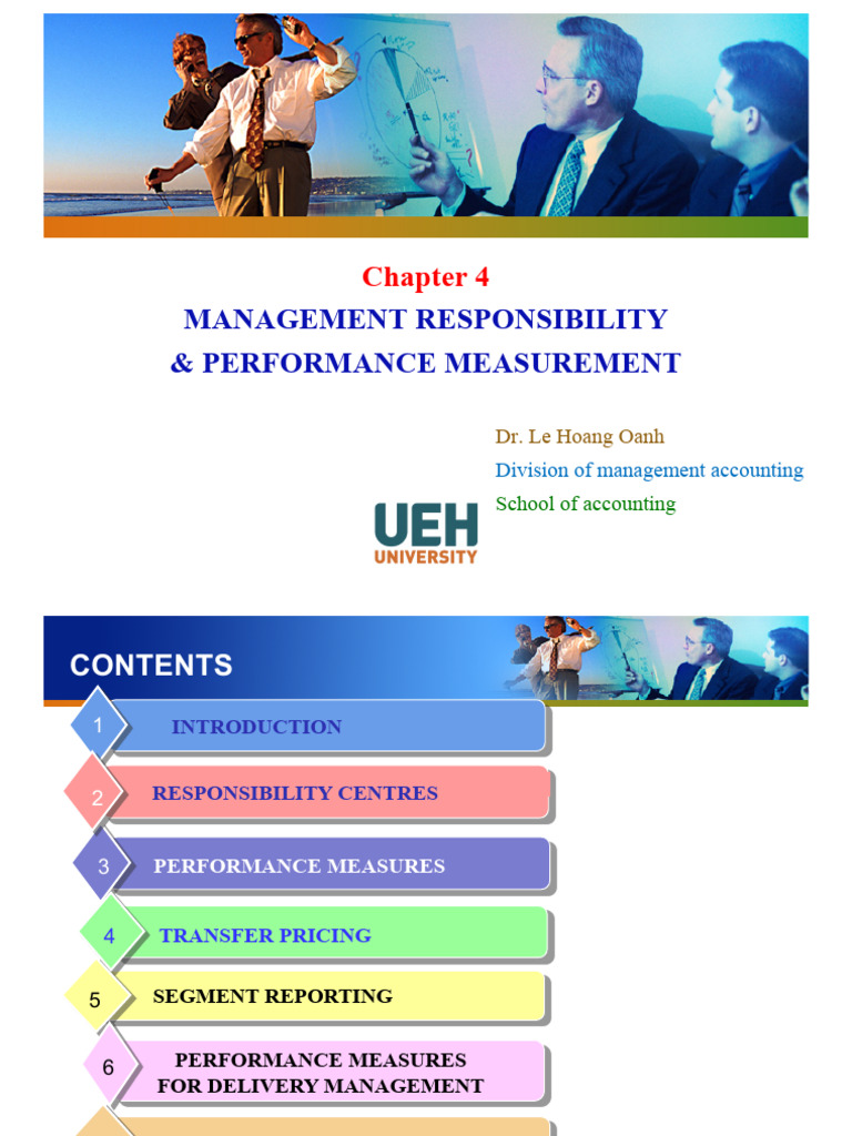 Chapter 4-Management Responsibility and Performance Measurement - Students | PDF | Revenue ...