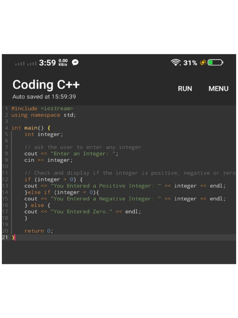 Output in Com Prog by Ventura | PDF