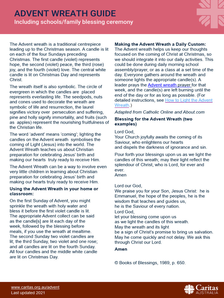 guide | PDF | Advent | Wreath