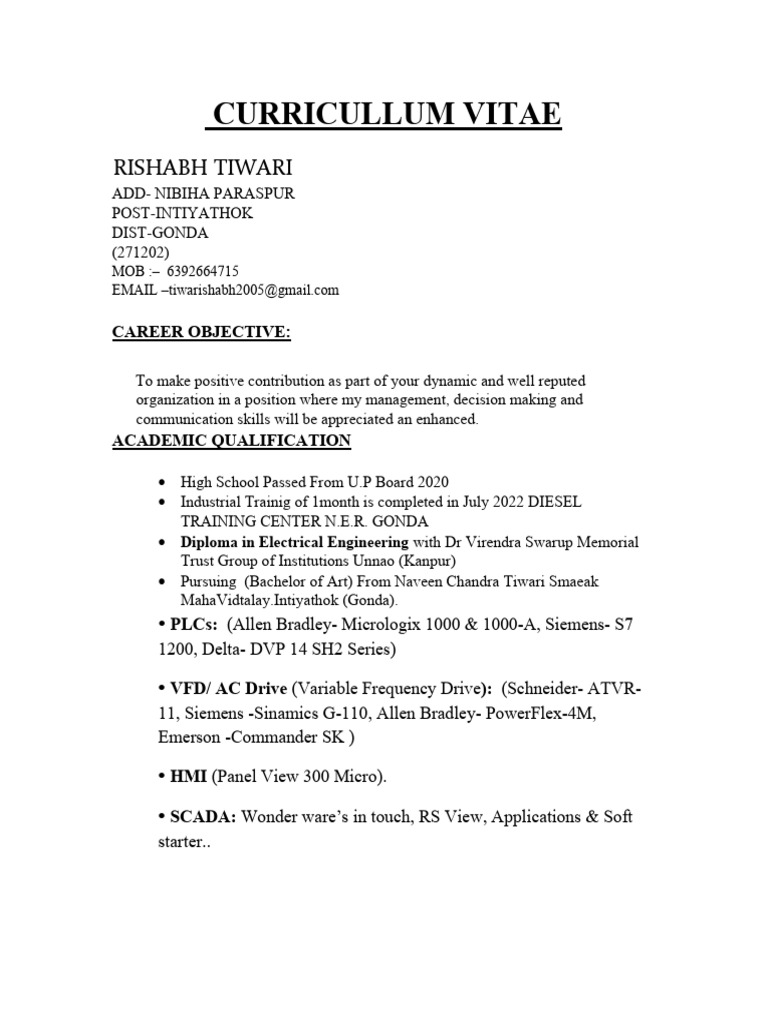 Updateted CV | PDF | Business | Computers