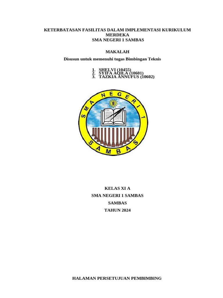 Karya Ilmiah | PDF | Karier & Perkembangan | Sains & Matematika