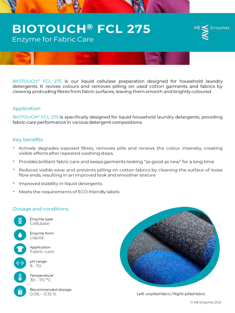 BIOTOUCH FCL275 New | PDF