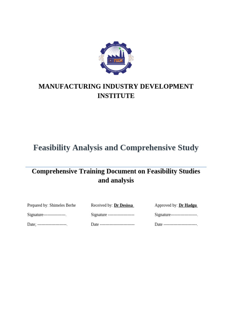 FS Training 11 | PDF | Feasibility Study | Project Management