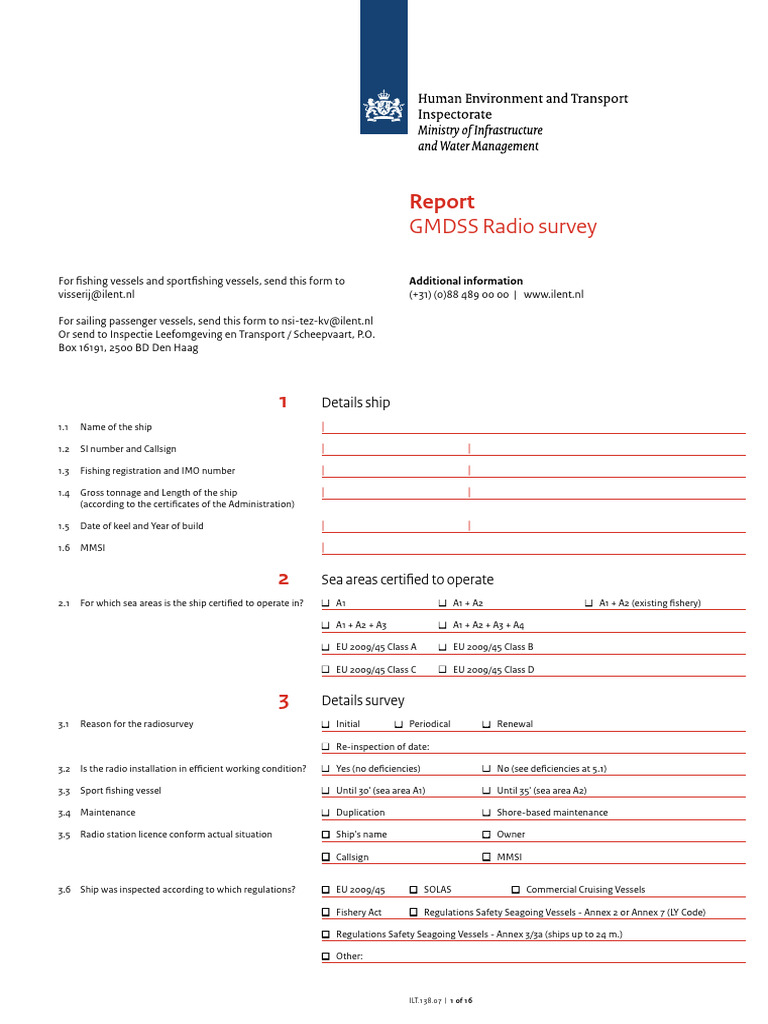 ILT 138 07+-+Report+GMDSS+Radio+survey | PDF | Information And Communications Technology ...