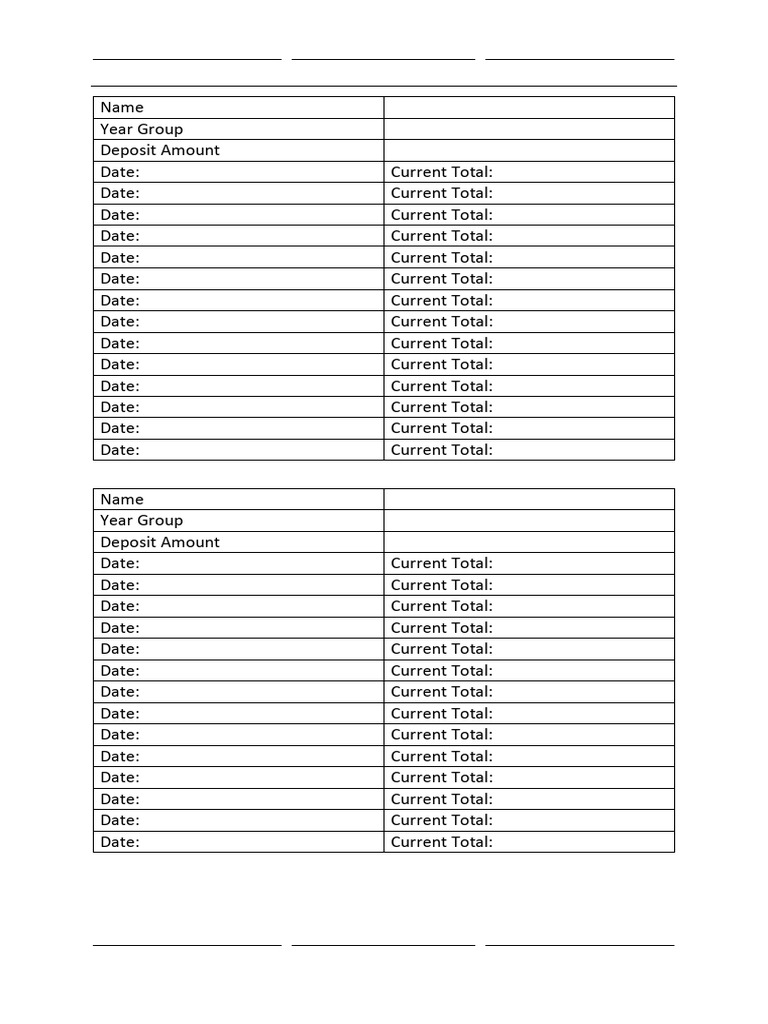 Deposit System | PDF