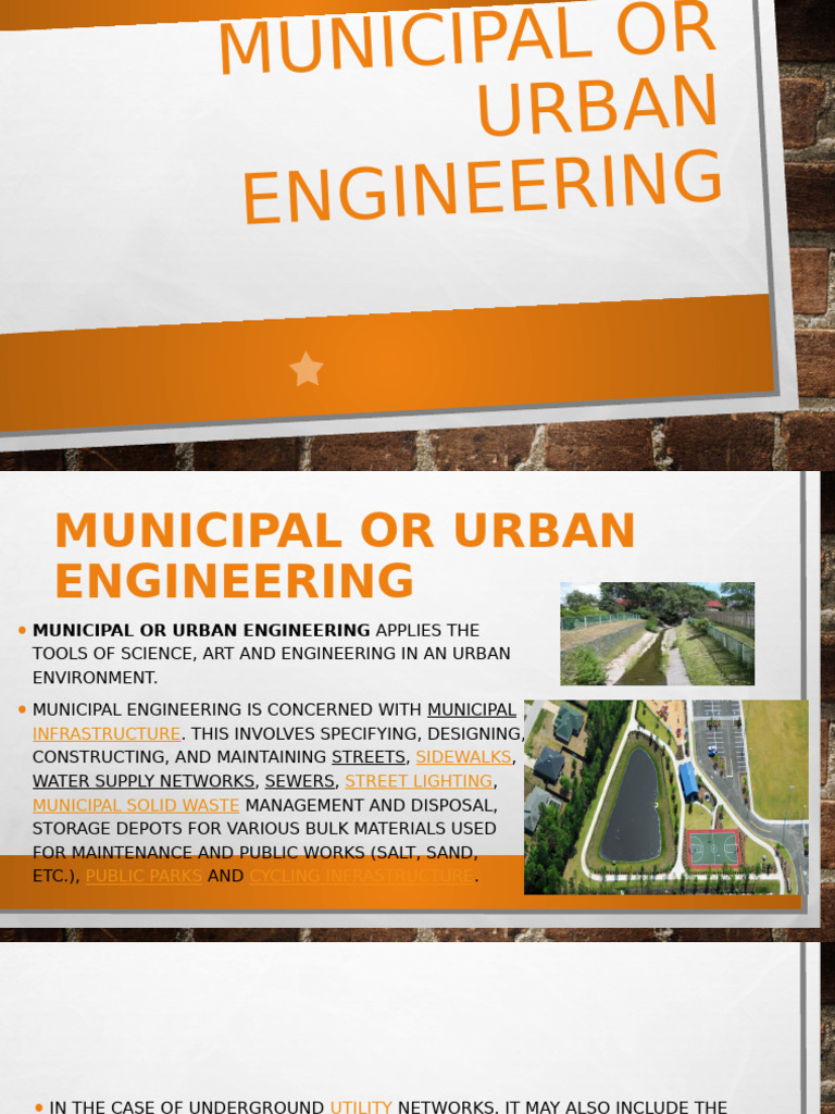 Part 4 Municipal or Urban Engineering 1st 2024 2025 | PDF | Art