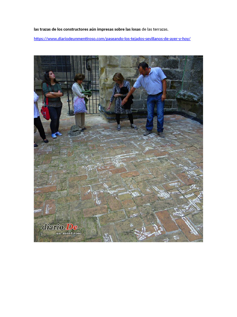 Las Trazas de Los Constructores Aún Impresas Sobre Las Losas | PDF