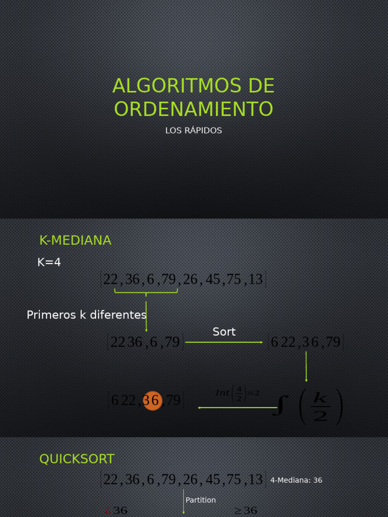 Algoritmos de Ordenamiento Rev | PDF