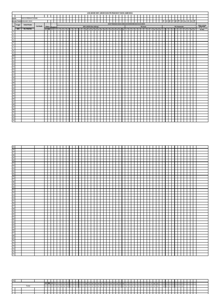 Logbook 2024 Mayas | PDF