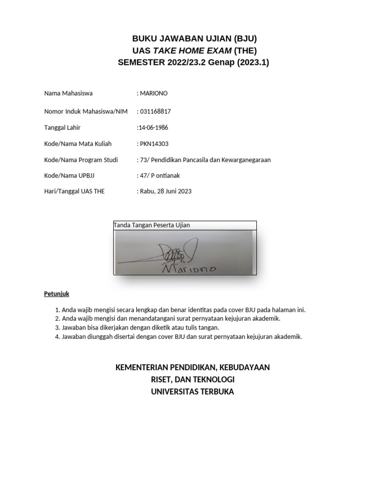 BJU Umum | PDF | Ilmu Sosial