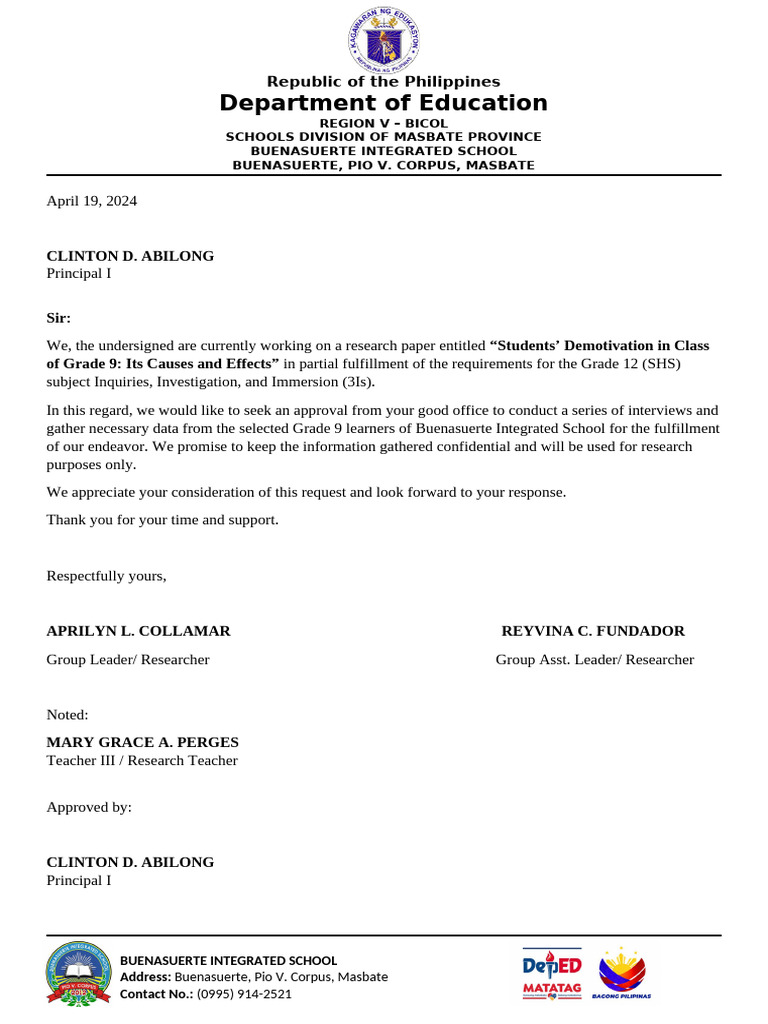 REQUEST-LETTERS | PDF