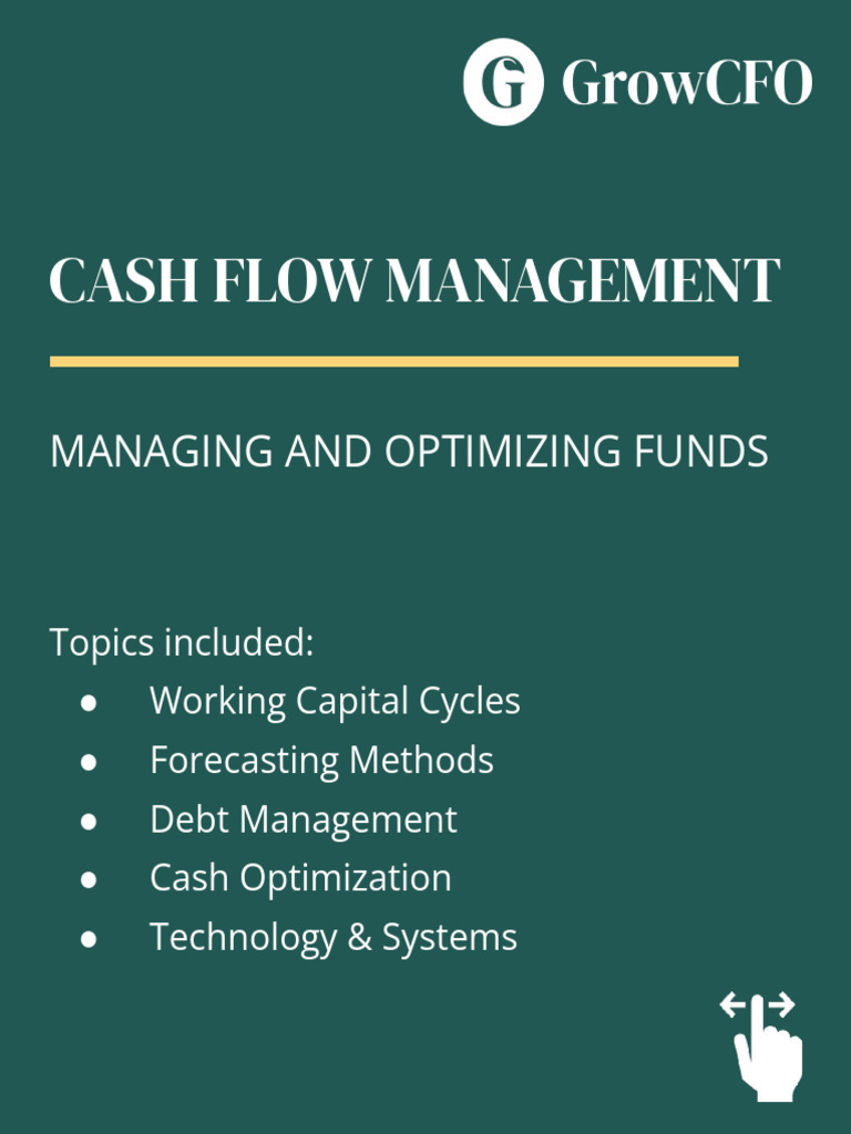 Cash Flow Management | PDF | Expense | Economies