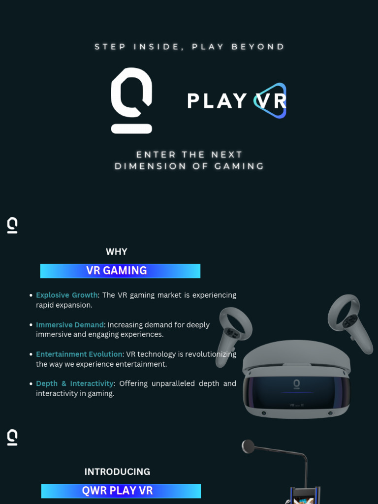 QWR VR Gaming Deck 2024 | PDF | Virtual Reality