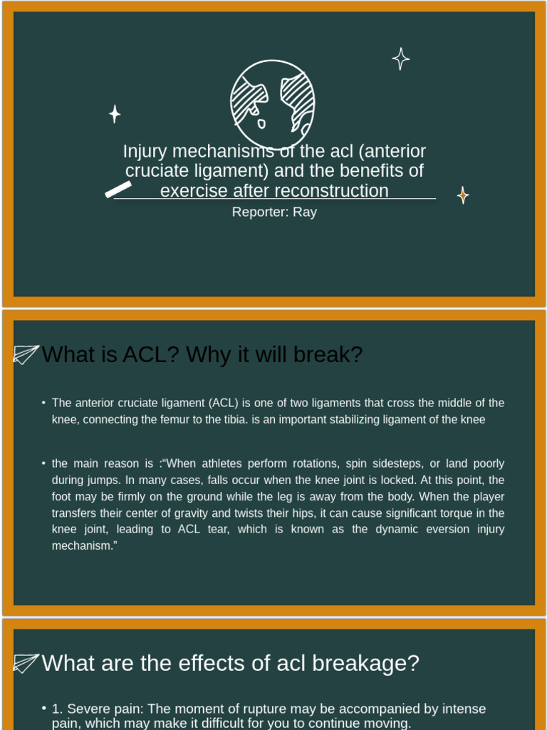 Injury Mechanisms of The Acl | PDF | Knee | Lower Limb Anatomy
