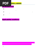 Longwall Mining Part 1 | PDF