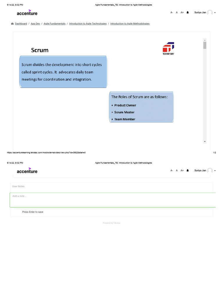 Agile Fundamentals - TE - Introduction To Agile Methodologies ...