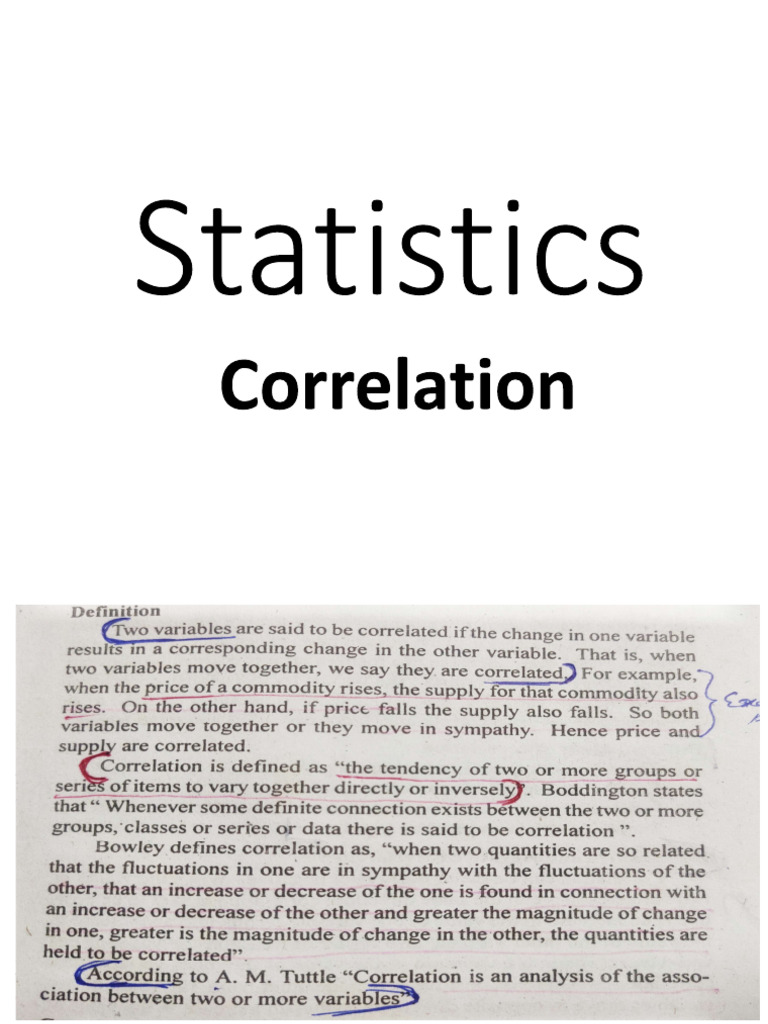 Correlation | PDF