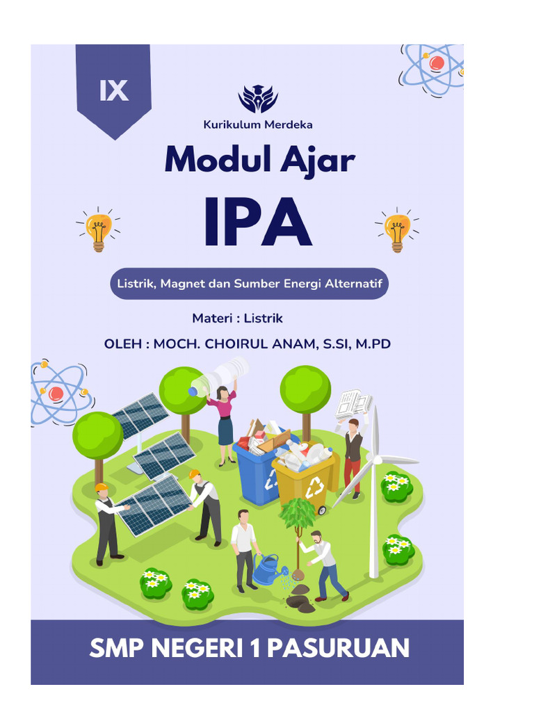 Modul Ajar IPA Kelas IX Listrik | PDF Modul Ajar IPA Kelas IX Listrik | PDF