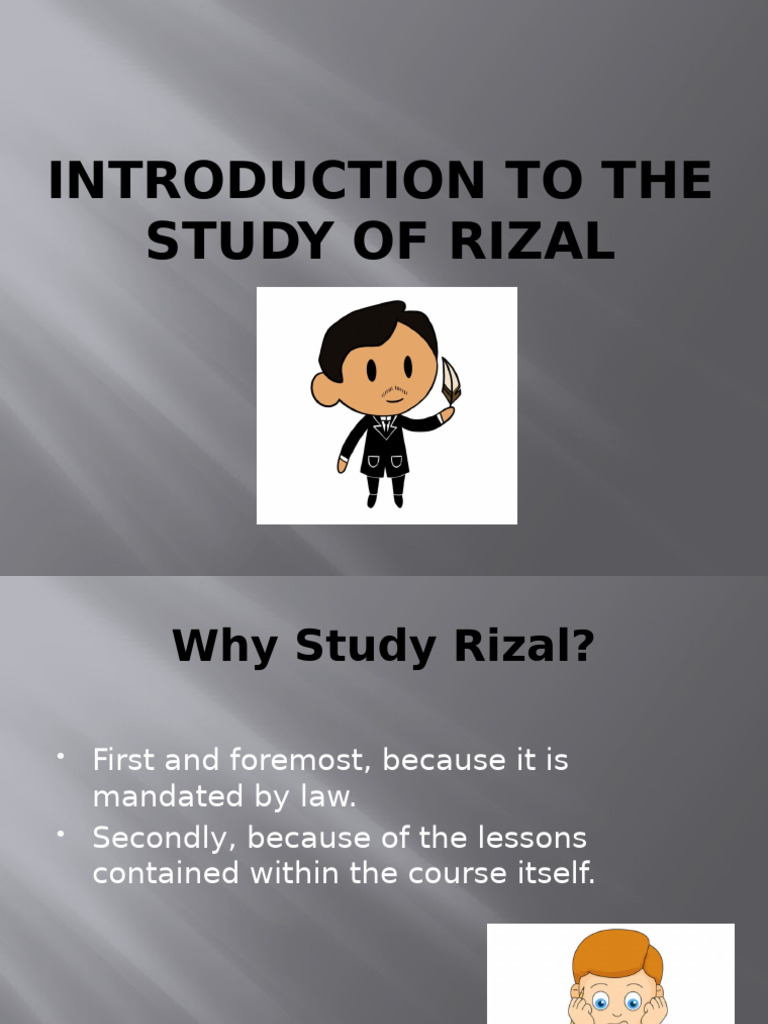Introduction To The Study of Rizal 1 | PDF | Religion & Spirituality