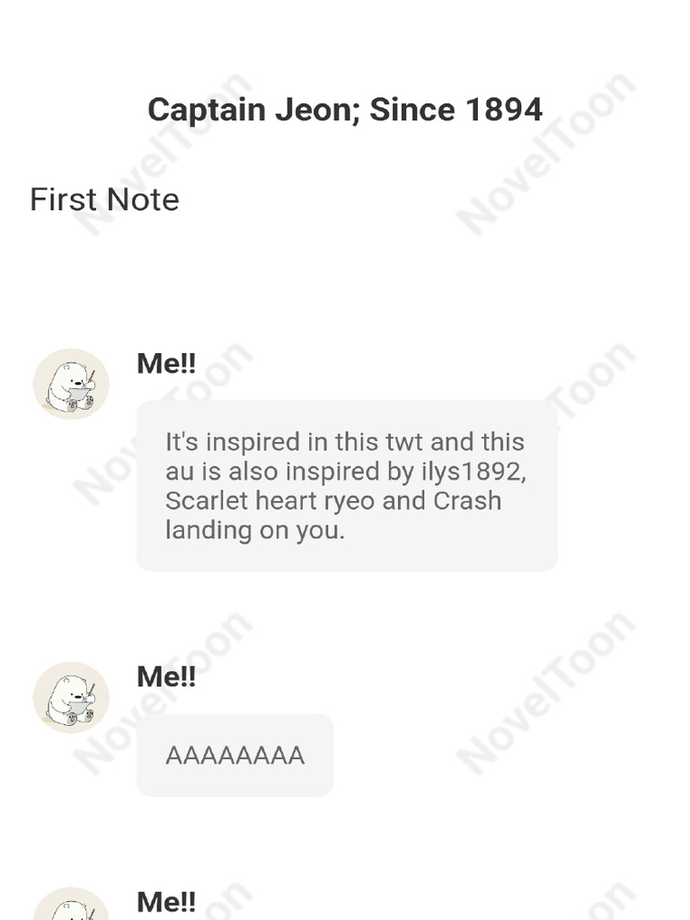 Captain Jeon Since 1894 | PDF