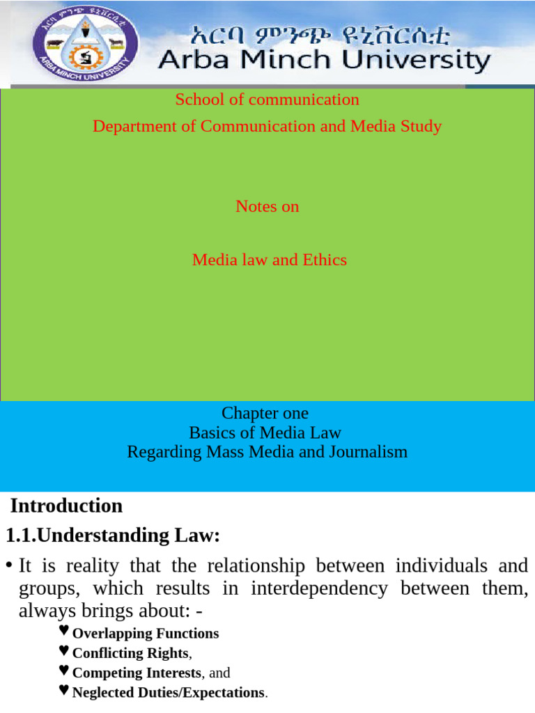 Media Law and Ethics Power Point 2013 | PDF | Defamation | Contempt Of ...