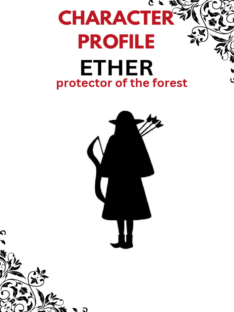 Ether Character Profile Pdf Mystery Thriller Crime Fiction