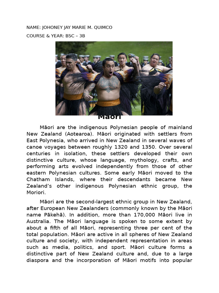 Hum11 Indigenous People | PDF