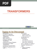 Transformer Formulas & Equations Guide | PDF | Transformer | Voltage