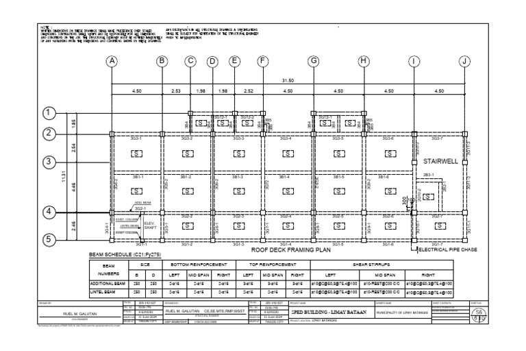 ELEV 6 | PDF | Structural Engineering | Civil Engineering