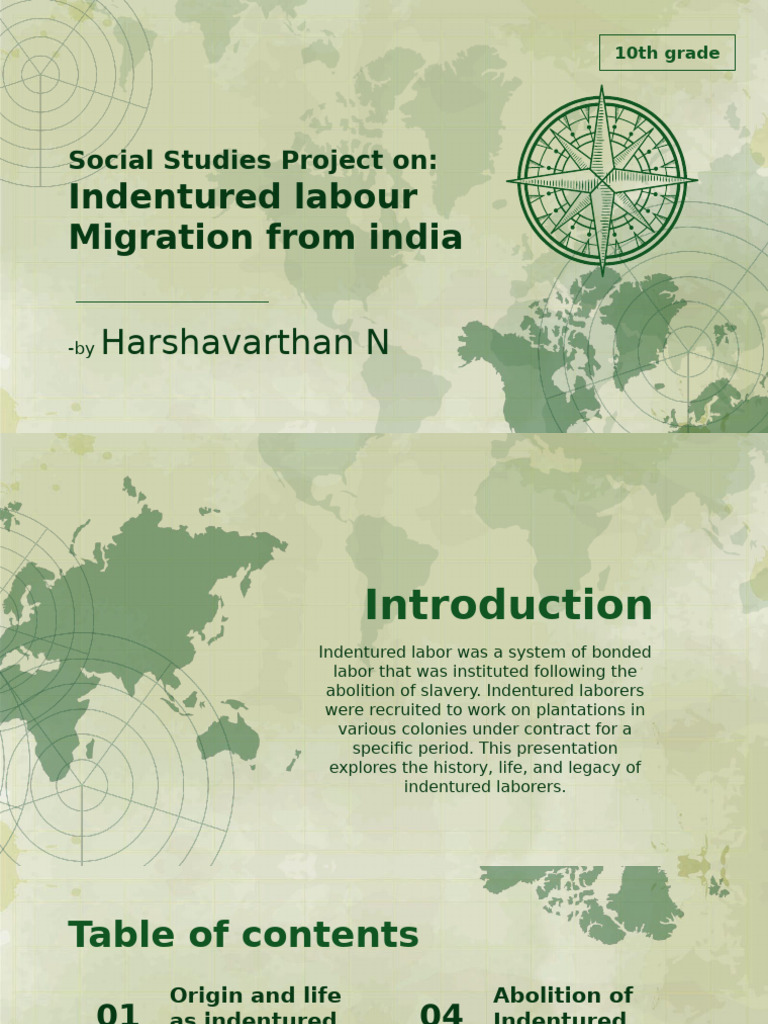 Indentured Labour Actual | PDF | Slavery | Labor