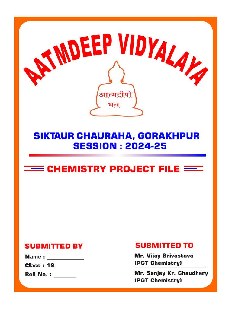 Chemistry Practical File | PDF