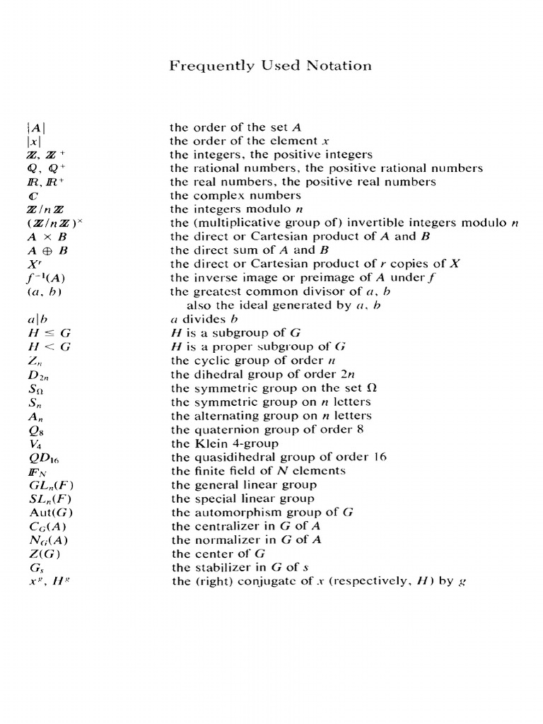 Abstract Algebra by Dummit D.S. Foote R.M. | PDF